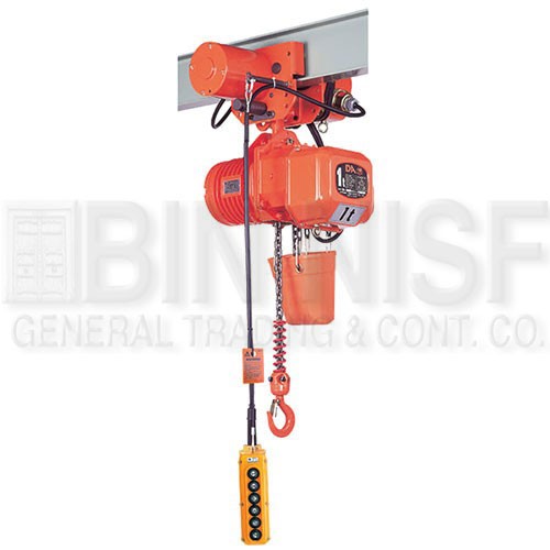 BINNISF-DA-1S 1 TON 3 MTR ELECTRIC CHAIN BLOCK - Elephant (Japan)