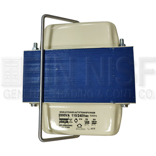 BINNISF-SINGLE-PHASE AUTOTRANSFORMER 2000 WATT - MANUMAG (spain)